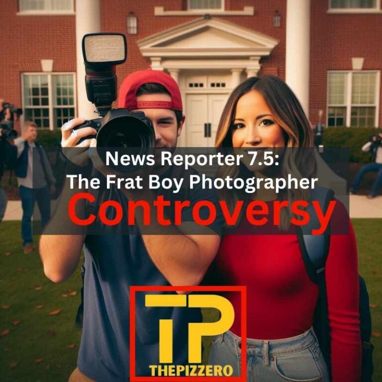 News Reporter 7.5: The Frat Boy Photographer Controversy